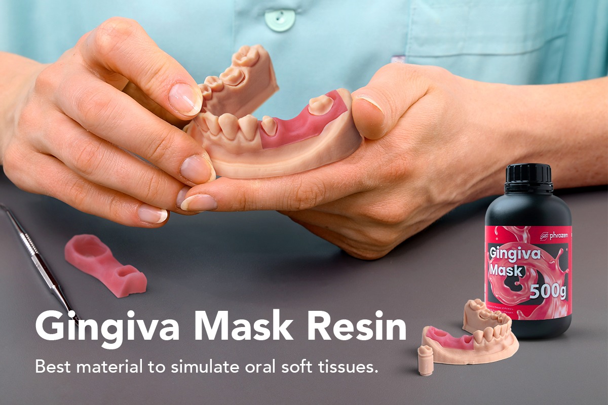 Phrozen Gingiva Mask Resin - Sync Innovation 3D Printer เครื่องพิมพ์ 3 มิติ
