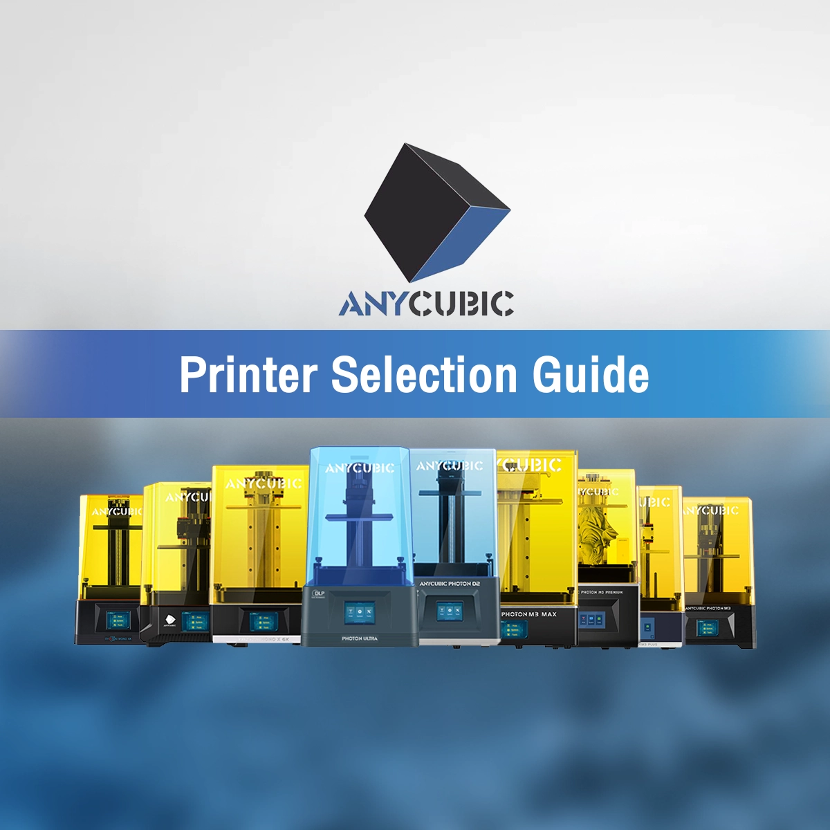Anycubic Resin 3D Printer ปัจจุบันมีกี่รุ่น อะไรบ้าง