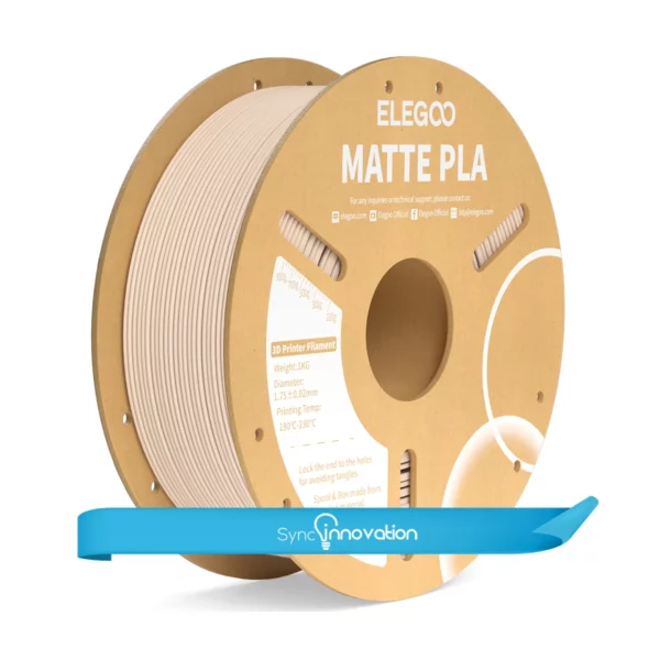 Elegoo PLA Matte Filament 1.75mm 1KG (สีด้าน หรูหรา มีสไตล์)