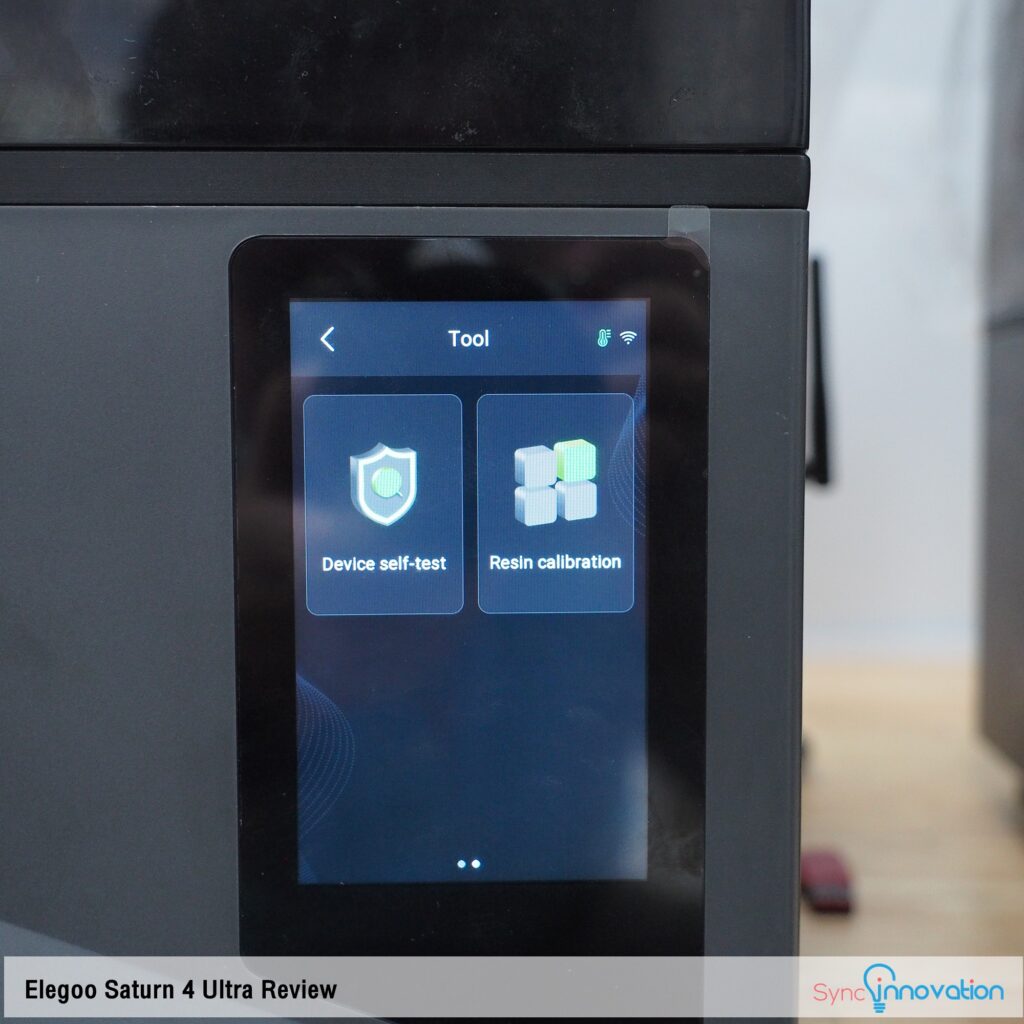 การใช้งาน Resin Calibration ใน Elegoo Saturn 4 และ Mars 5
